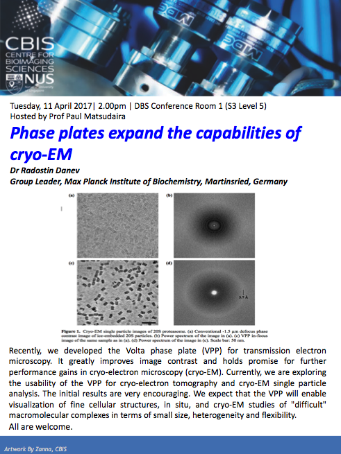 CBIS SEMINAR: PHASE PLATES EXPAND THE CAPABILITIES OF CRYO-EM BY DR ...