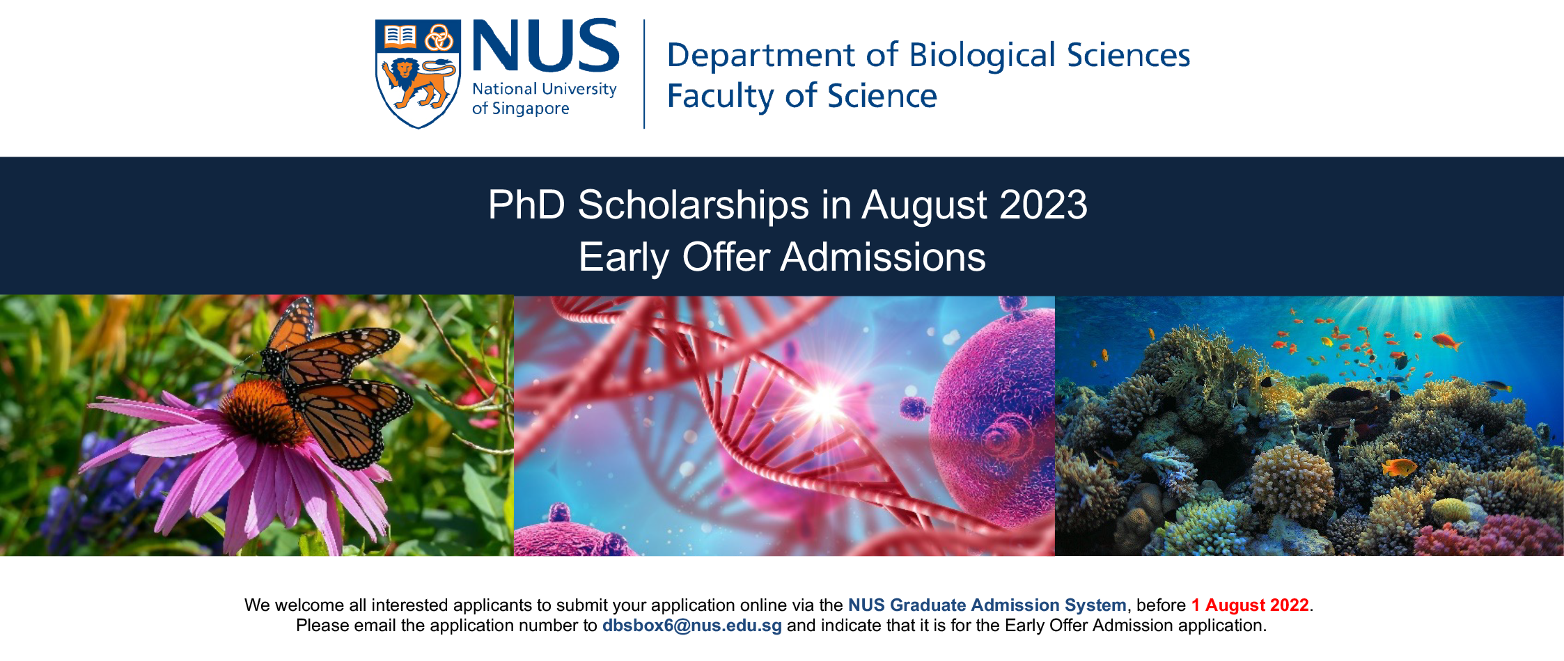 NUS Biological Sciences - NUS Biological Sciences