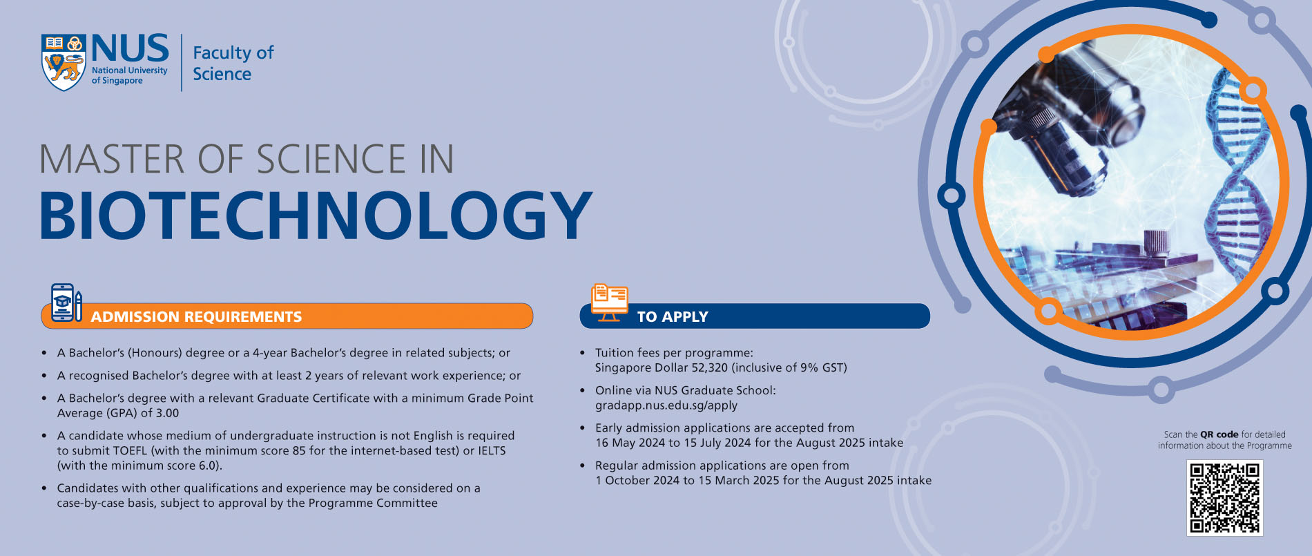 NUS Biological Sciences - NUS Biological Sciences